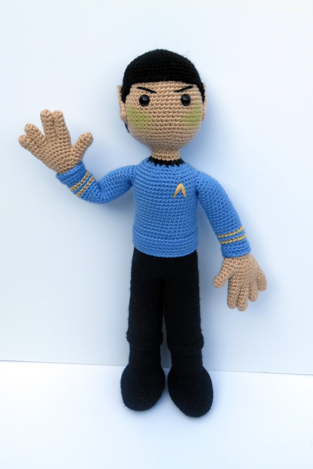 Crochet Pattern: Spock Star Trek Amigurumi Pattern PDF Instant Download ...
