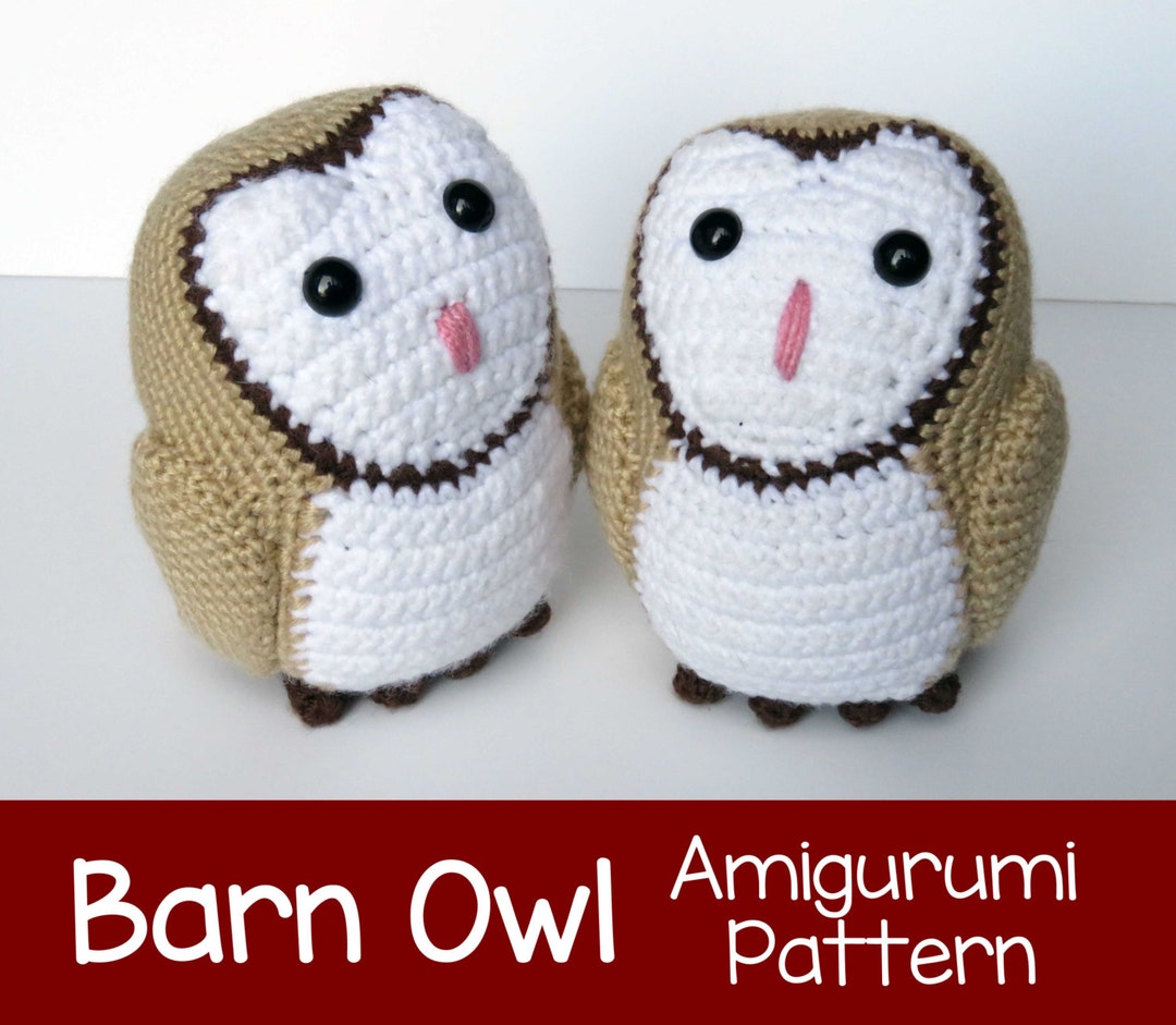 Crochet Pattern: Barn Owl Amigurumi Pattern PDF - Etsy