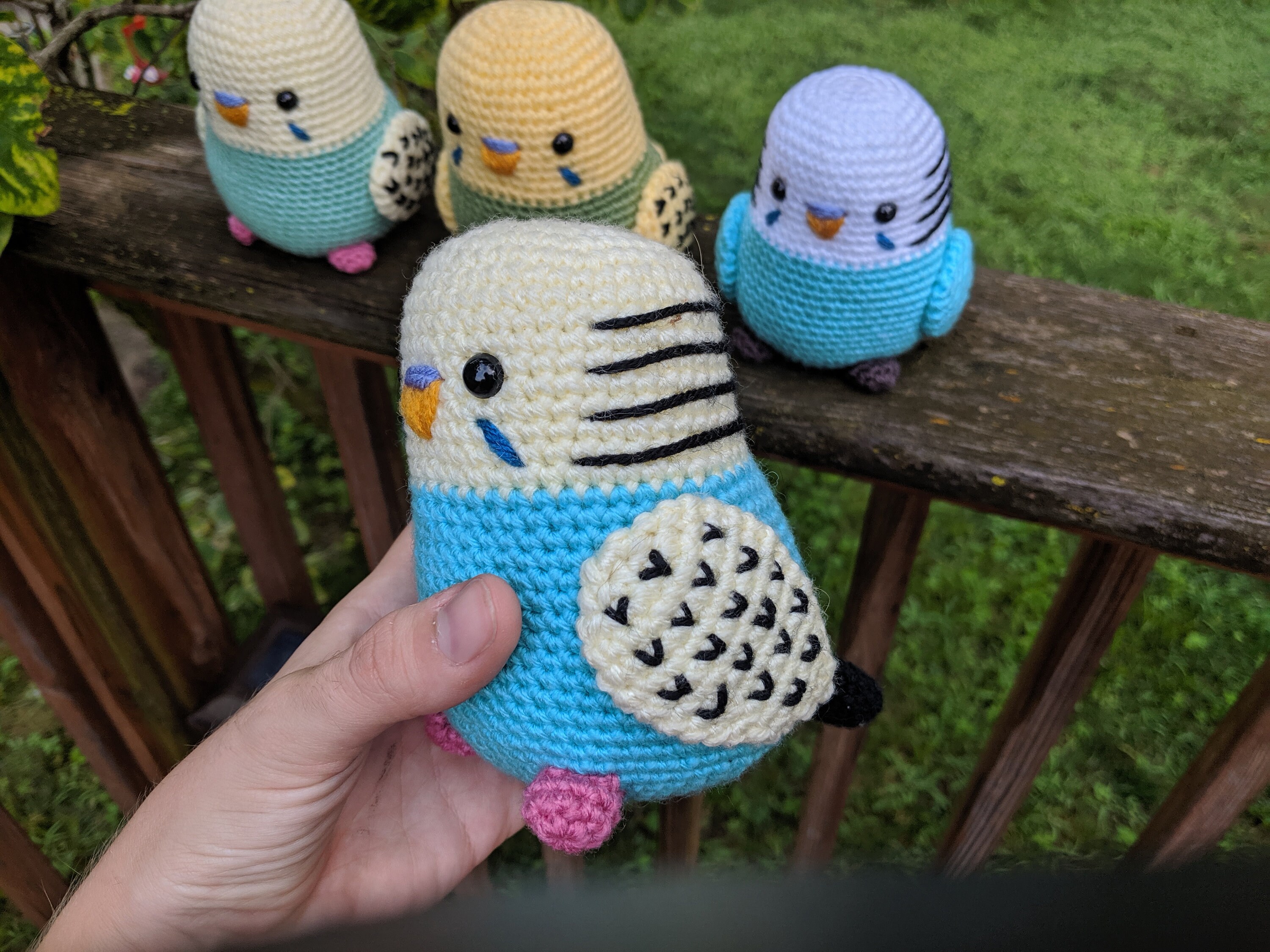 Crochet Pattern: Parakeet Amigurumi Pattern PDF Instant - Etsy Canada