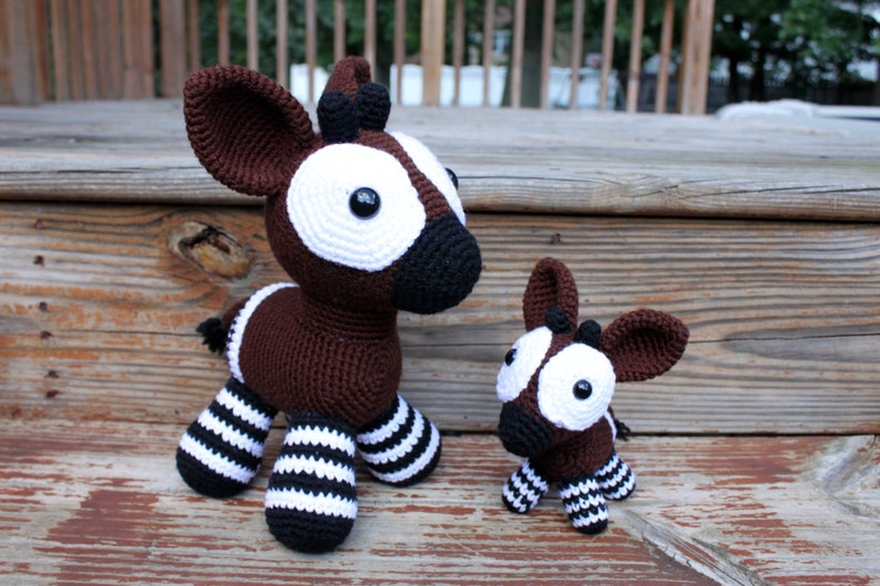 Okapi Crochet Pattern Bundle PDF Instant Download Discount - Etsy