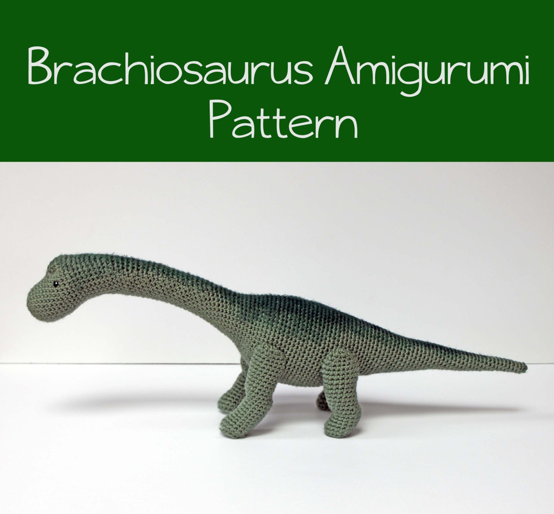 Crochet Pattern: Brachiosaurus Amigurumi PDF Instant Download - Etsy