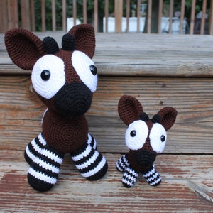 Okapi Crochet Pattern Bundle PDF Instant Download Discount - Etsy