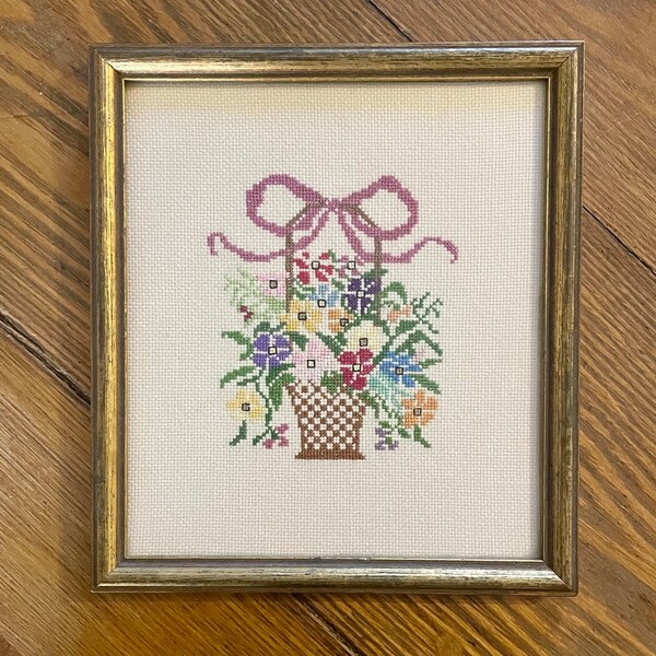 Petit Point Cross Stitch - Etsy