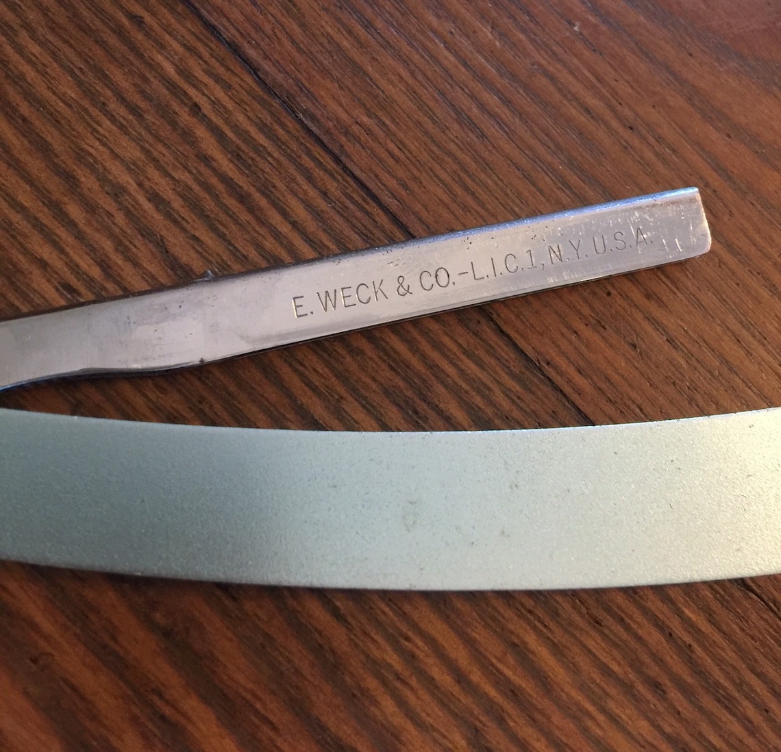 Weck Hair Shaper straight razor trimmer marked L.I.C. 1 N.Y. | Etsy