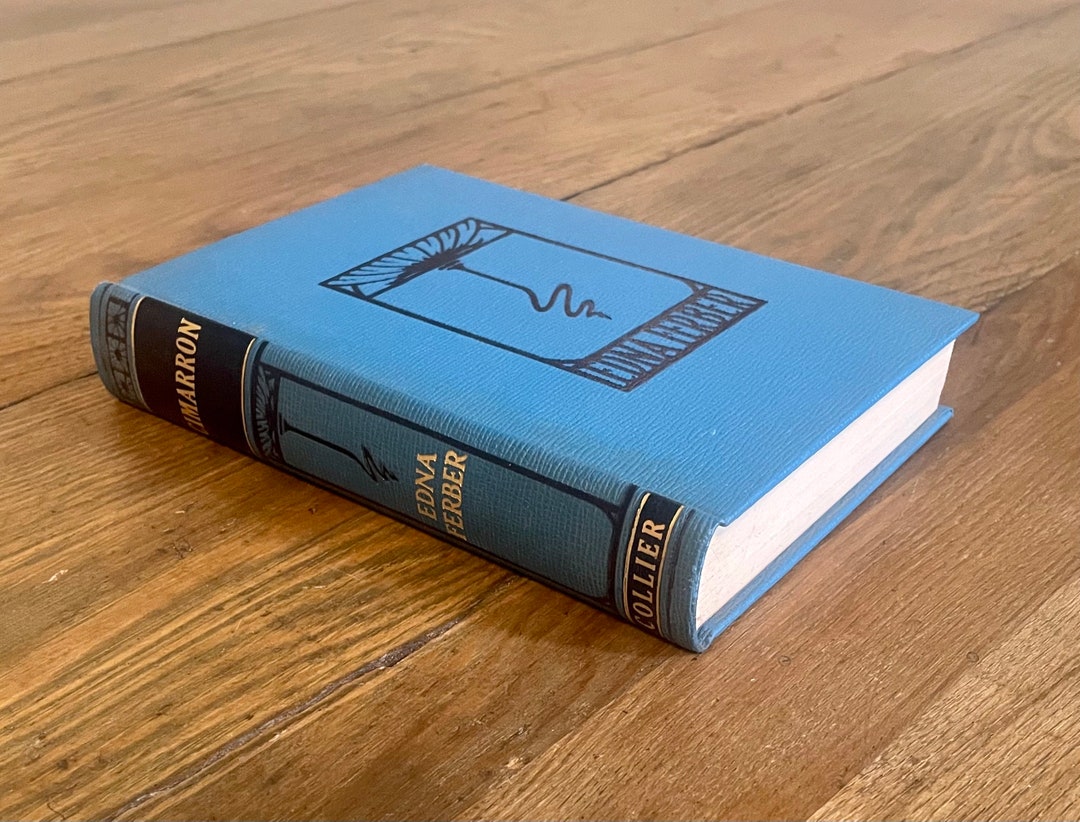 Antique "cimarron" Hardcover Book by Edna Ferber, Collier Edition - Etsy