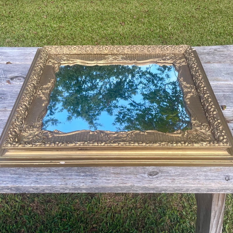 Antique Gold Mirrors - Etsy