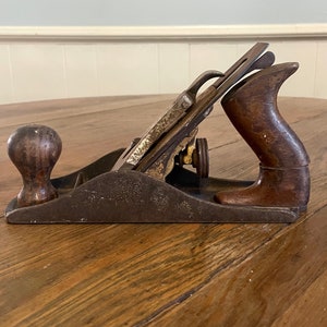 Vintage Smoothing Plane Made in USA Collectible Woodworking Carpentry ...