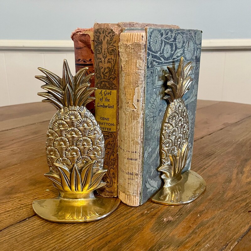 Pineapple Bookends - Etsy