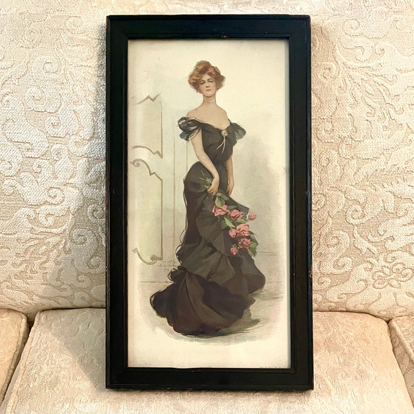 Antique Lithograph Print - Etsy