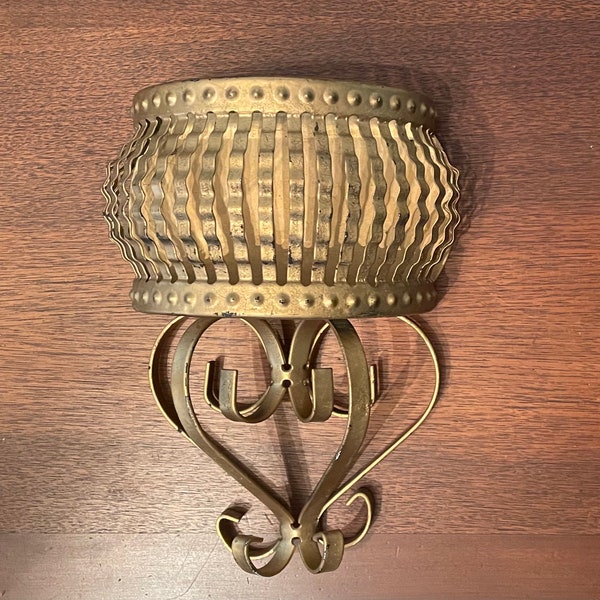 Basket Wall Sconce - Etsy