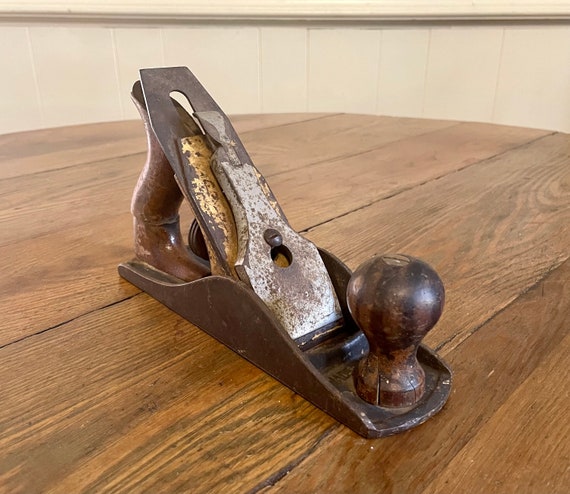 Vintage Smoothing Plane Made in USA Collectible Woodworking Carpentry Tool Primitive Rustic Home Decor Etsy Australia