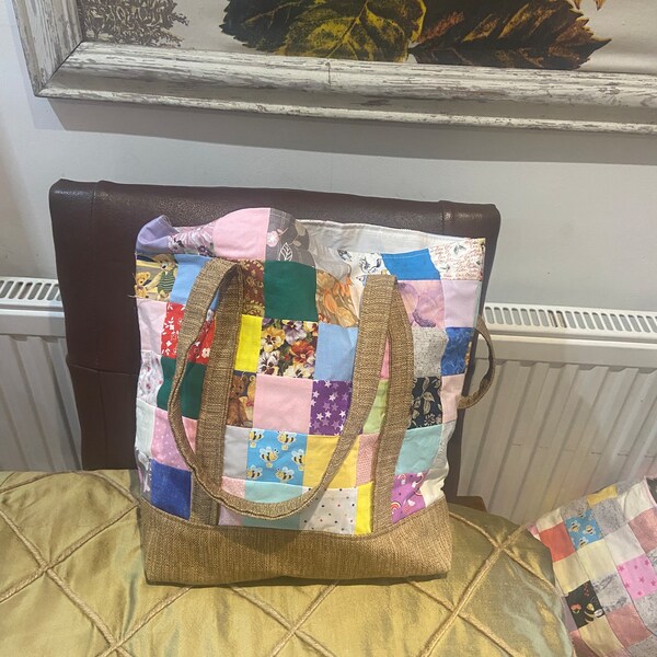 Patchwork Bag - Etsy