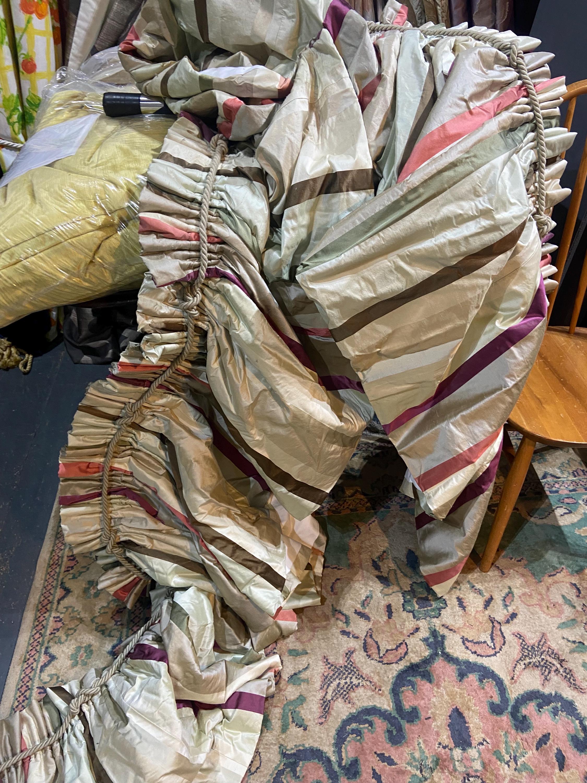 Silk Curtain Valance Ideal to Dress a Wide Window - Etsy