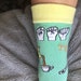 ASL Tea Socks, Sign Language Socks, ASL Socks, Socks, Sign Language ...