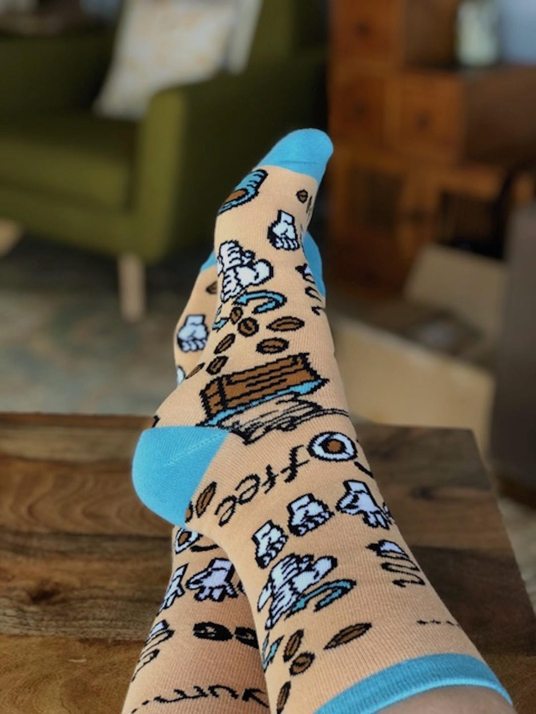 ASL Coffee Socks: Sign Language Gift for Coffee Lovers - Etsy