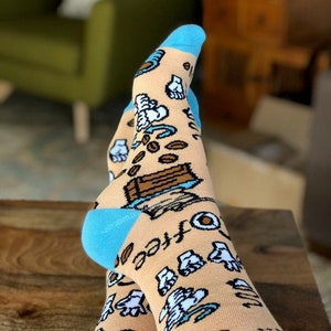 ASL Coffee Socks, ASL Socks, Sign Language Socks, Coffee Socks, Sign ...