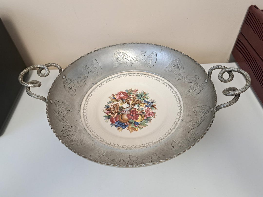 18" USA Limoges Triumph IMPERIAL VICTORIAN Dinner Plate, Farberware ...