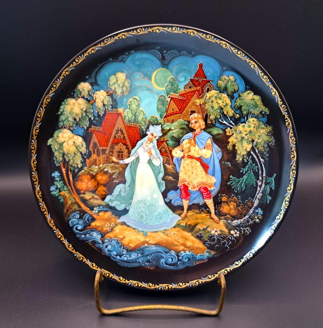 Russian Legends Kholuy Art Studios, Legend of the Snowmaiden Song of ...