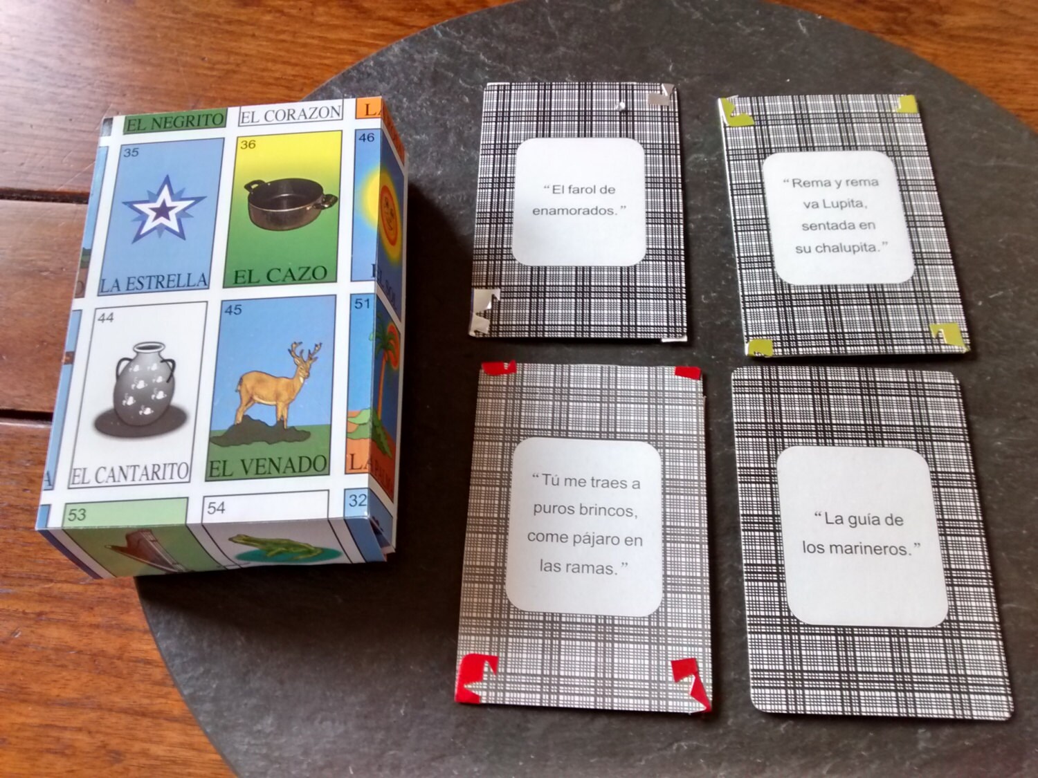 1 Loteria Card Folk Art Mixed Media Collage Art DIY Los | Etsy