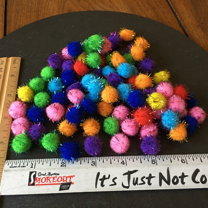 Cat Pom Pom Ball Toy - Etsy