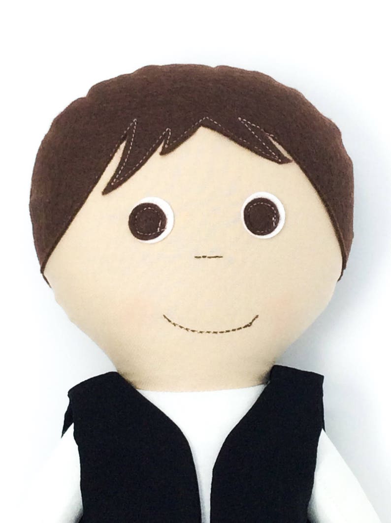 Han Handmade Cloth Doll Galactic Prince Doll - Etsy