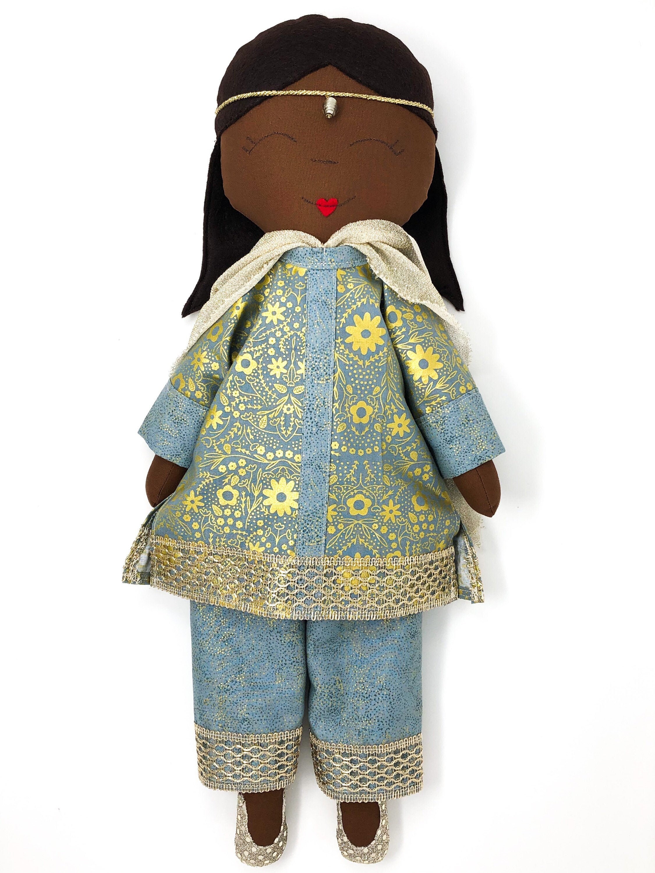 Zara Handmade Cloth Doll Indian Doll - Etsy