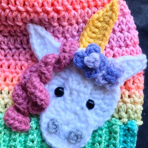 Unicorn Rainbow Winter Hat Kid Winter Cap Child Attire Toddler Hat ...