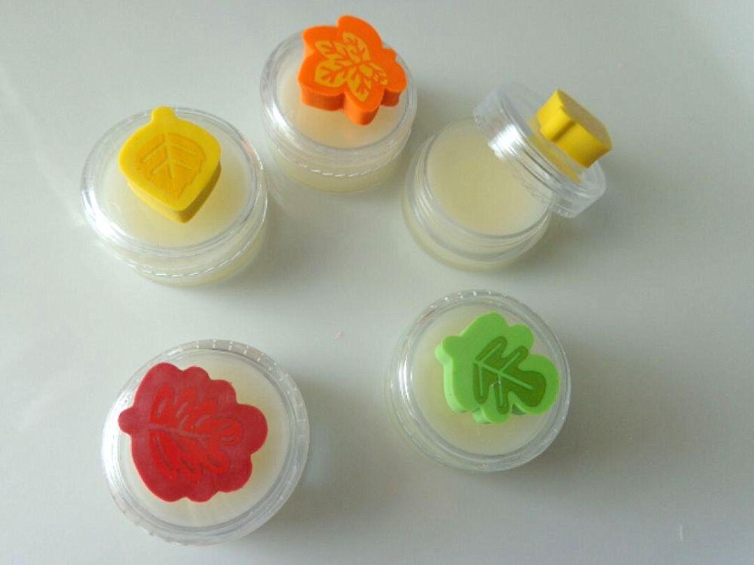 10 Fall Leaf Lip Balms, Party Favors, Gift Bag Additions - Etsy