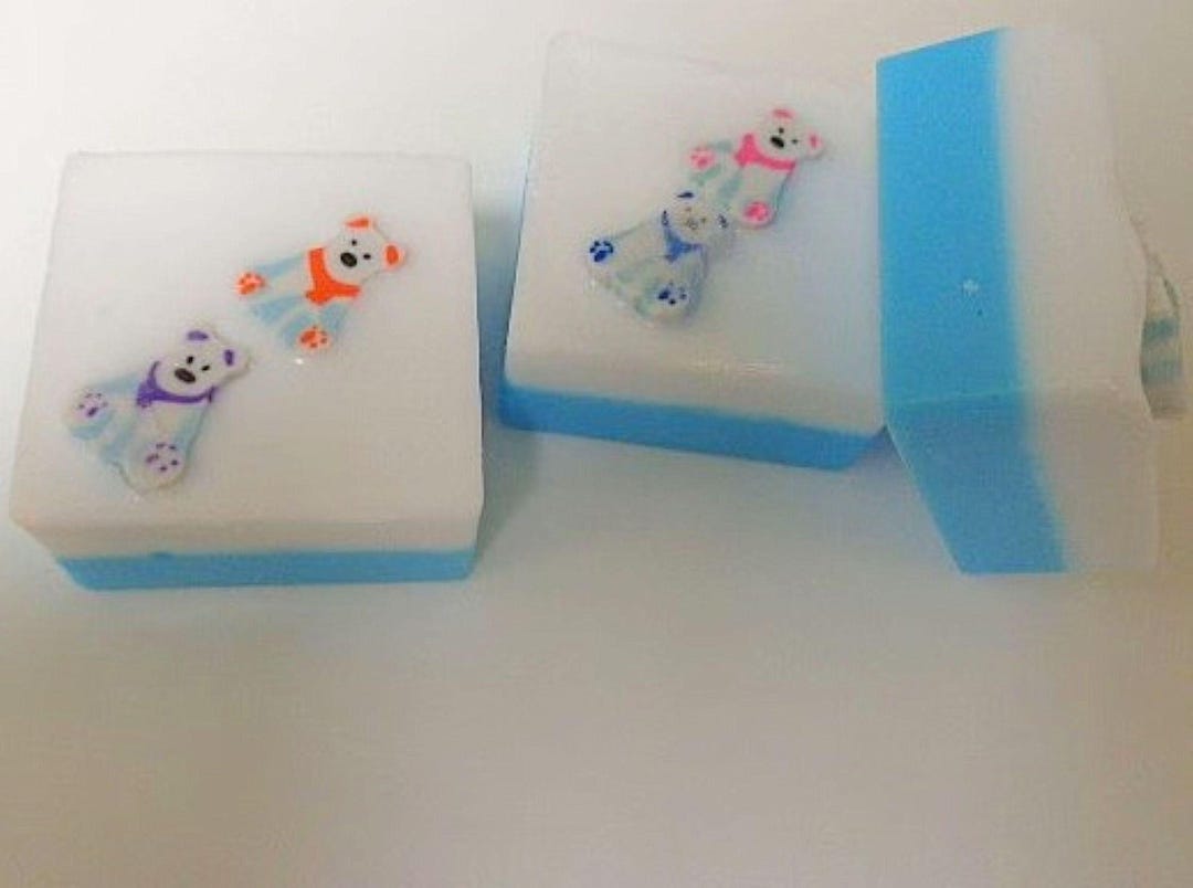 4 Polar Bears on Ice, Soap Gifts, Special Occasions, Polar Bears, Soap ...