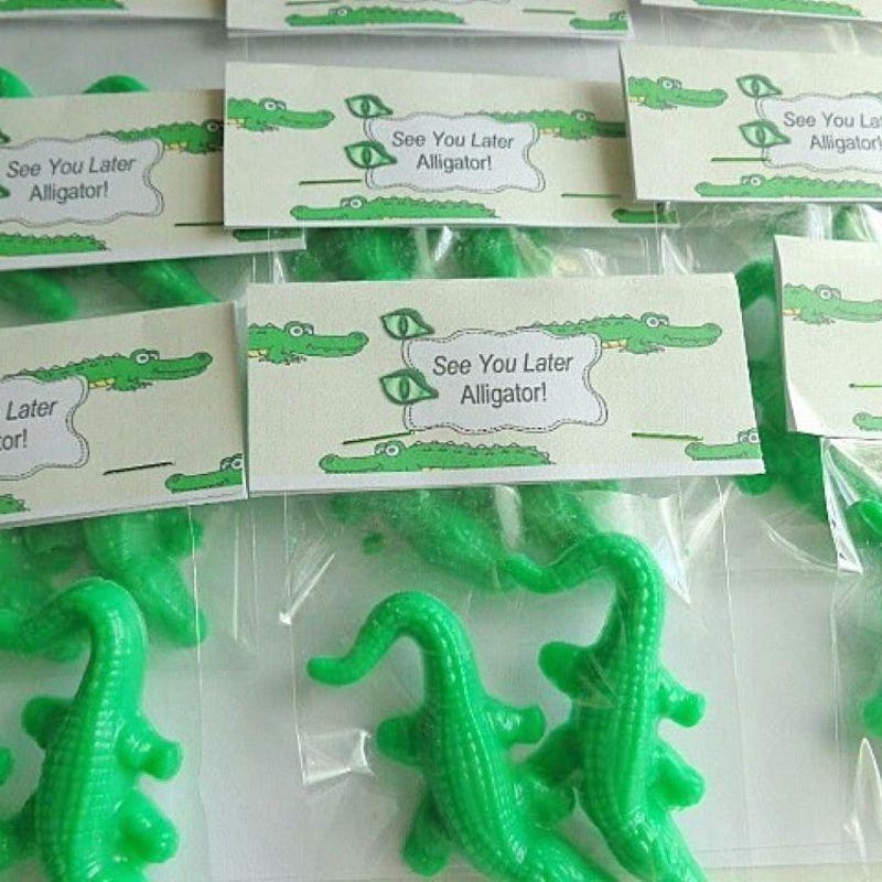 Alligator Favors - Etsy