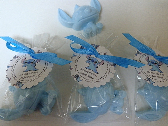 10 Stitch Soap Favors Party Favors Soap Favors complete with | Etsy