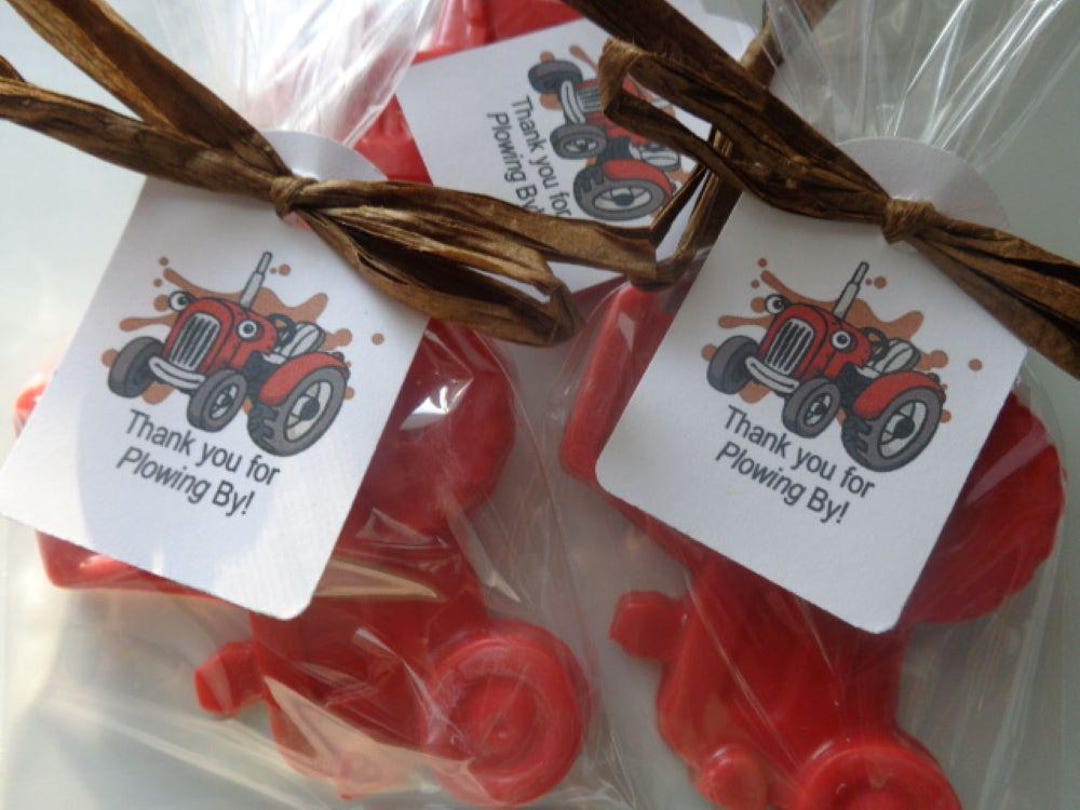 12 Tractor Soap Favors, Farm Favors, Soap Favors, Birthdays, Boys ...