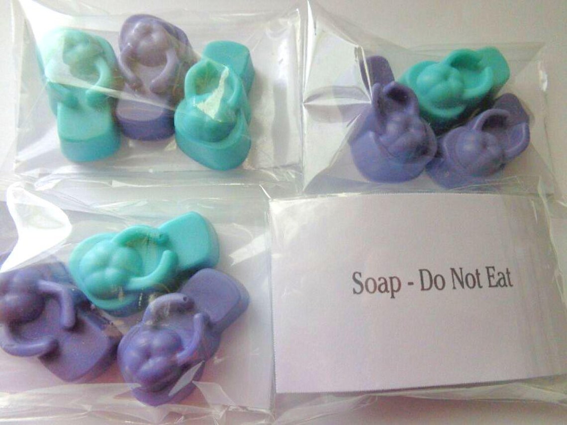 10 Beach Soap Favors, Party Bag Fillers, Summer Parties, Showers - Etsy