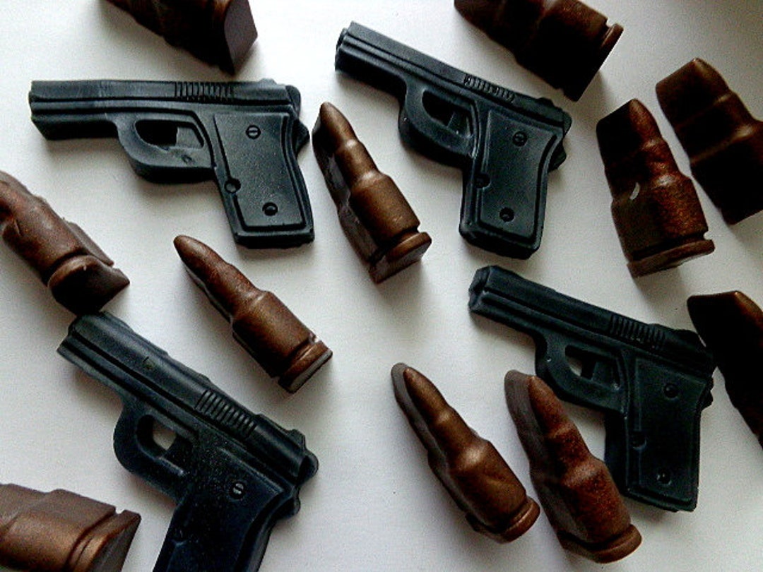 10 Guns & Bullet Favors 30 Soaps Special Occasions - Etsy