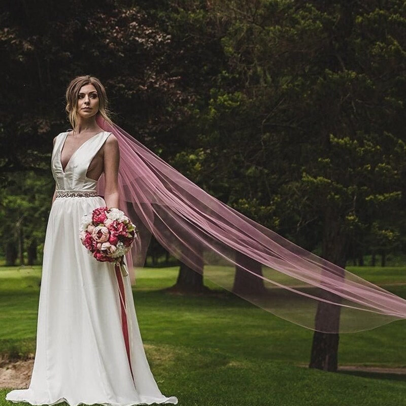 Colored Veils - Etsy