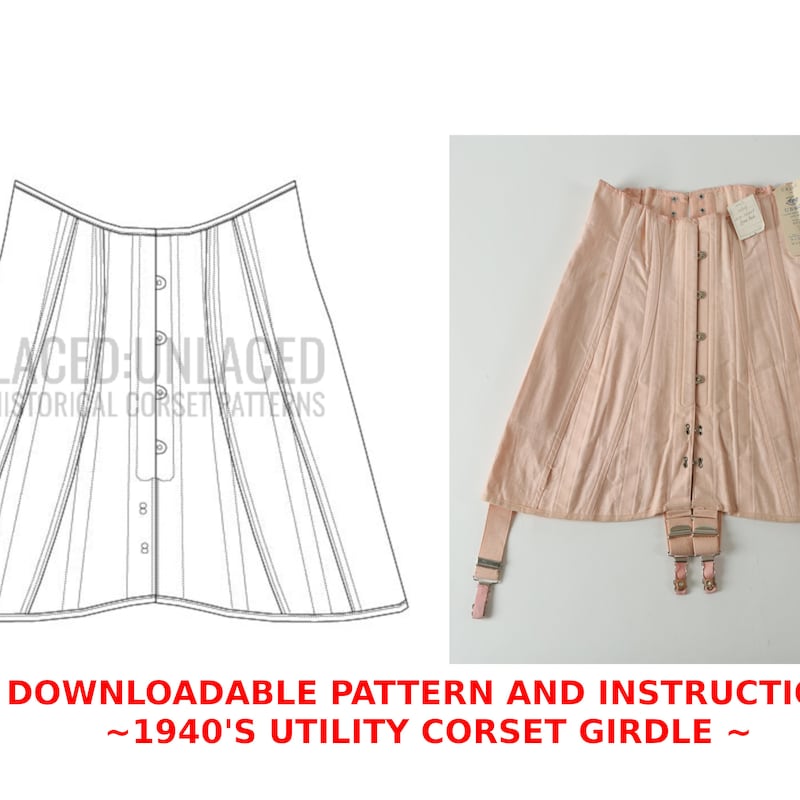 Vintage Girdle - Etsy