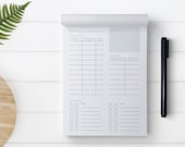 Minimalist Newborn Tracker Notepad Baby Planner Nanny Log - Etsy