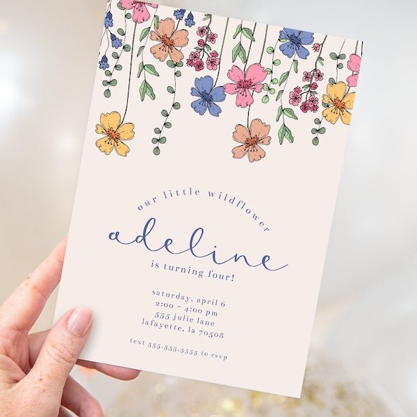 Wildflower Party - Etsy