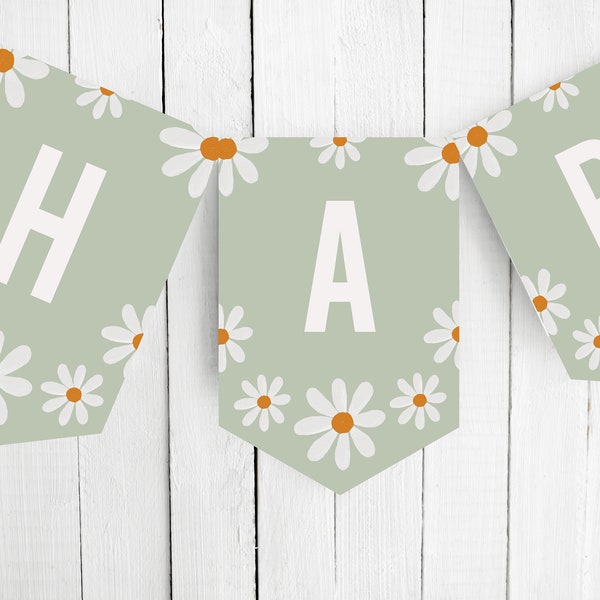 Daisy Party Decorations - Etsy
