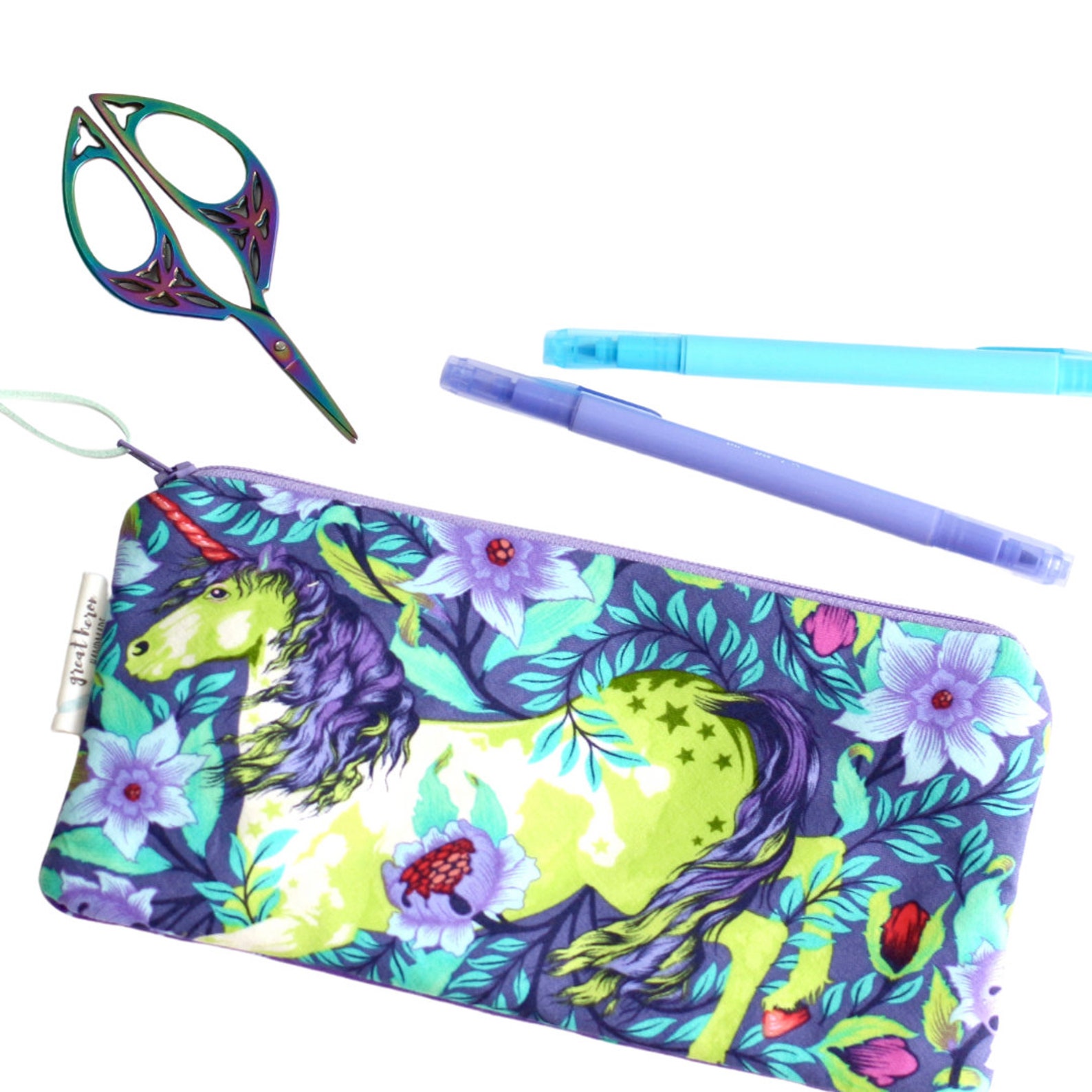 Basic Pouch PDF Pattern Beginner Bag Sewing Pattern Zipper - Etsy