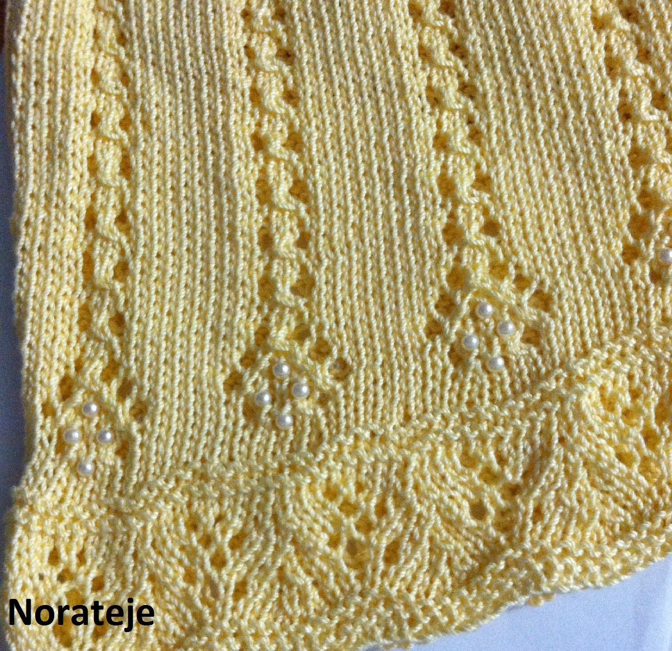 Baby Summer Dress in Yellow Knitting Pattern - Etsy