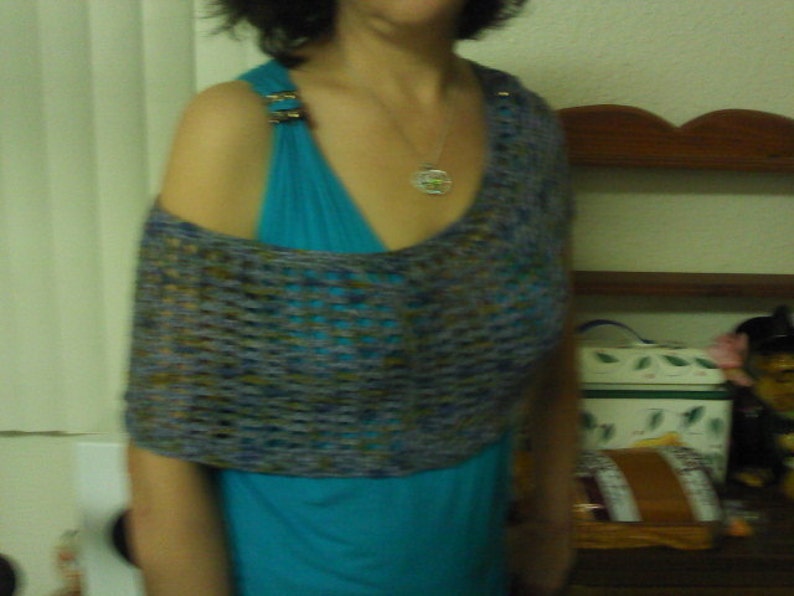 Petite Poncho Crochet Pattern - Etsy