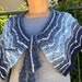 Blue Capelet Knitting Pattern - Etsy