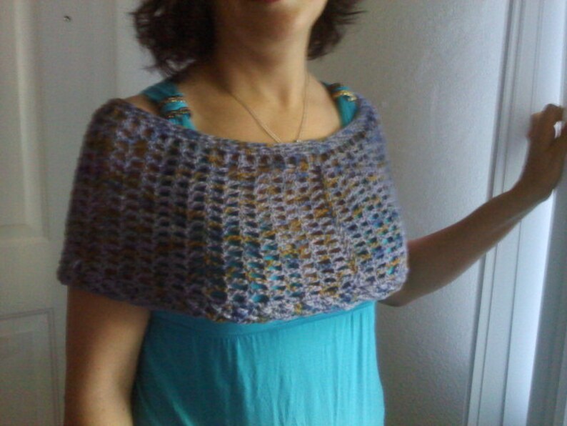 Petite Poncho Crochet Pattern - Etsy