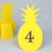 Pineapple Table Numbers 1-10 - Etsy