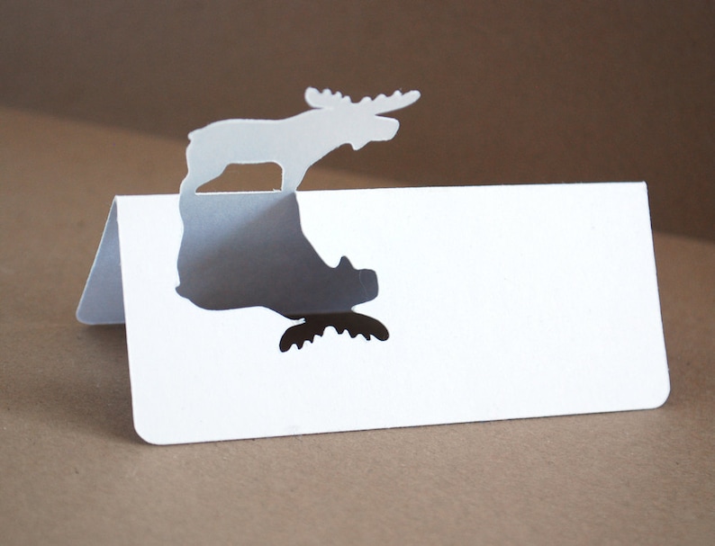 Woodlands Forest Animals Place / Name Cards Set of 24 - Etsy