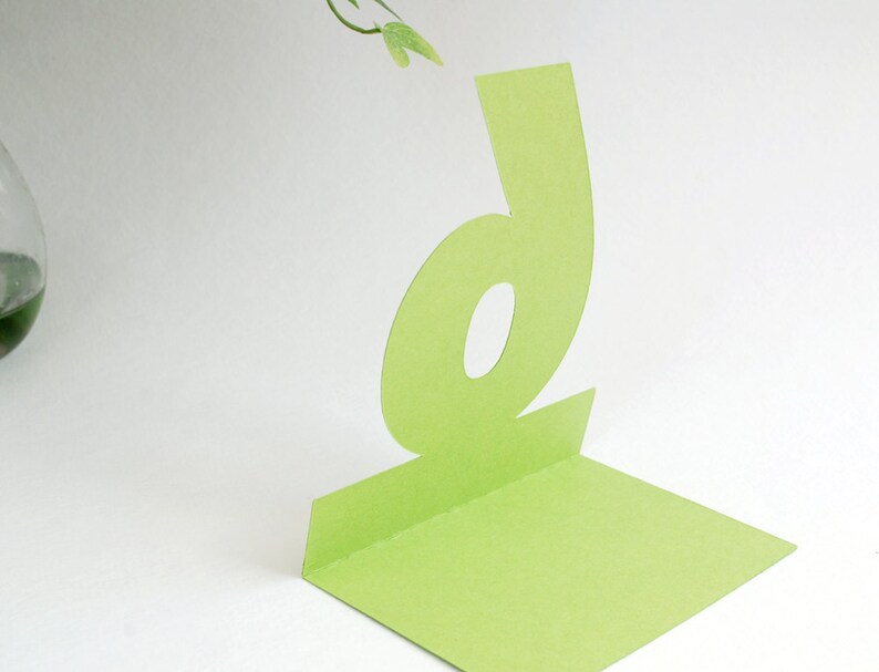 Simple Modern Self Standing Table Numbers Set of 10 Choose Your Own ...