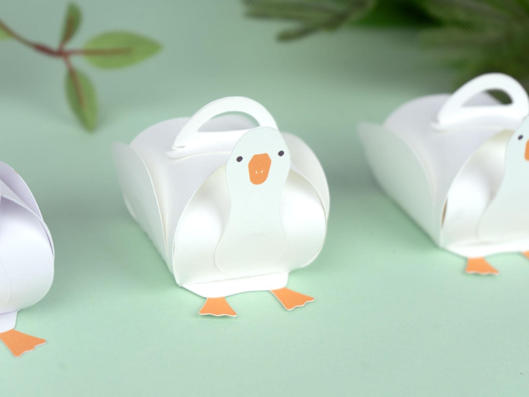 Silly Goose Favor Box Place Setting Set of 12 BW51778 - Etsy