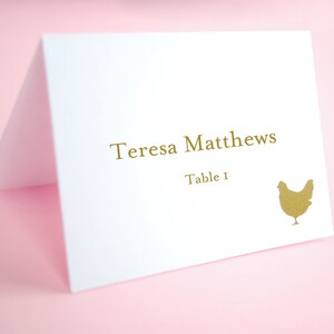 Meal Choice Stickers Decals Indicators for Place Cards, Name Cards ...