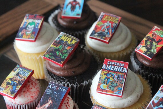 Comic Bookcake Toppercomic Book Cake Toppers 12edible Cake - Etsy